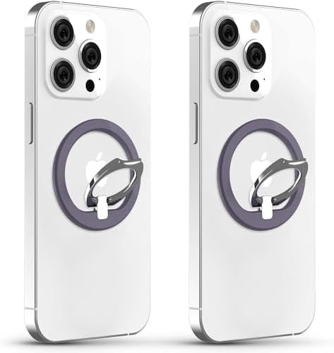 Amazon.com: PROfezzion Thin Metal Ring Holder for MagSafe, Removable ...
