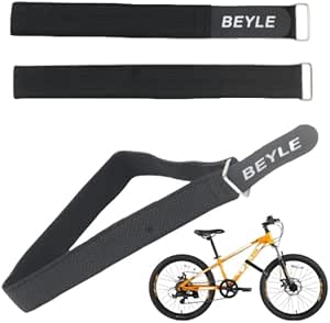 Amazon.com: 2-Pack Adjustable Long Size Bike Rack Straps Bike Wheel ...