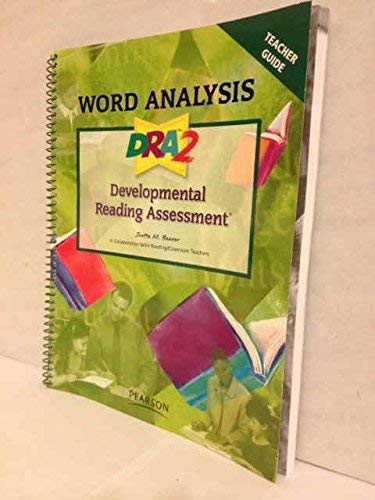Developmental Reading Assessment Word Analysis ~ Teacher Resource Guide ...