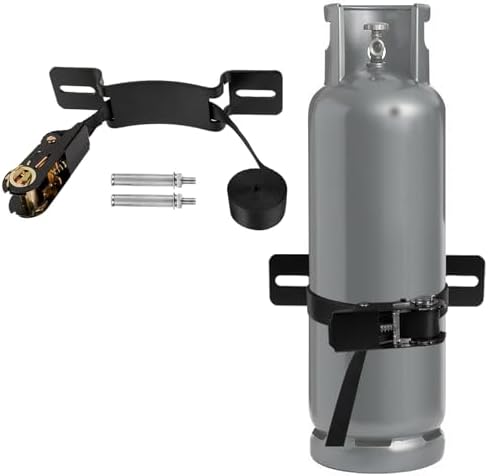 Amazon.com: Zhichen star Propane Tank Holder， Propane Tank Mount， with ...