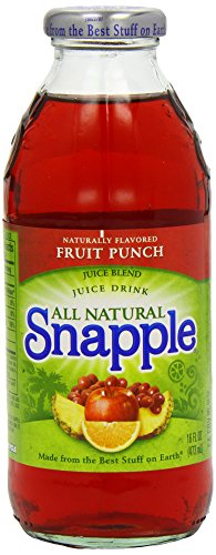Snapple Fruit Punch, 16 Ounce (12 Bottles) (B00CMSLYGW) | Amazon price ...