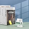 Amazon.com: Lulonpon 2 Pieces Book Ends, Bookend, Books Ends for ...