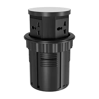 Audiovan Vertical Pop Up Socket Pneumatic Electrical Countertop, 3 ...