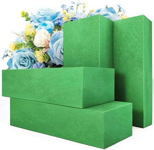 Amazon.com: Max Shape Pack of 4 Large Size Floral Foam Blocks for Fresh ...