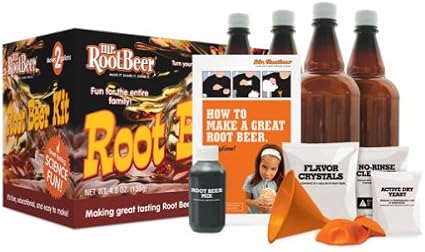 Amazon.com: Mr. Beer Home Root Beer Kit: Beer Brewing Equipment: Home ...