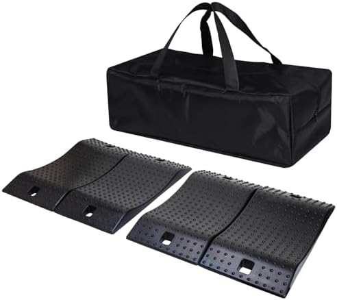 Amazon.com: GarfatolRv Tire Saver Ramps Rubber Fitted Wheel Design Car ...