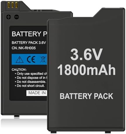Amazon.com: Pickle Power 2Pcs PSP 1000 Battery with PSP Cable for Sony ...
