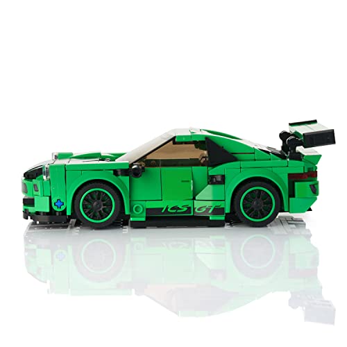 Block Builder 911 Racing Car Building Block Set (358 Pieces). Racing ...