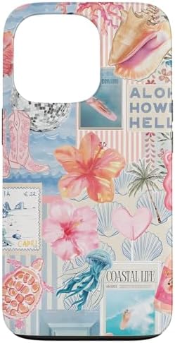 Amazon.com: Beachy Blue Coquette Coastal Collage Preppy Cute Aesthetic ...