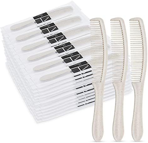 Amazon.com : 100 Pack Disposable Combs in Bulk Individually Wrapped ...