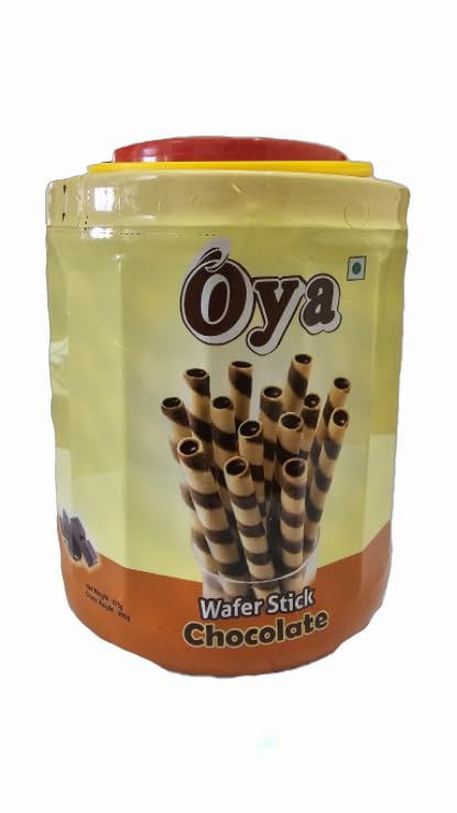 Oya Chocolate Flavoured Wafer Sticks — Premium Rolls, Crunchy ...