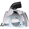 Dust Extraction Cutting Guard,HERZO Cutting Dust Shroud with Diamond ...