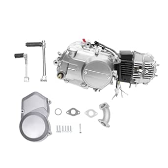 Amazon.com: JAYGOVAN 140CC 4 Stroke Engine Motor, Electric Auto Start ...