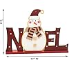 Amazon.com: Noel Sign Light Up, Rustic Christmas Decorations, Noel ...