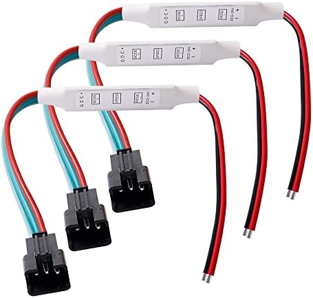 Amazon.com: XMSJSIY RGB Led Dimmer Controller LED Strip Light ...