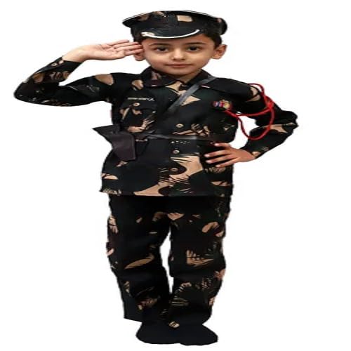 Buy Culture Creation Unisex Kids Girls and Boys Cotton Military Dress ...