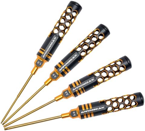 Amazon.com: AM ARROWMAX Hex Screwdriver Set for RC Tools - Hobby Tool ...