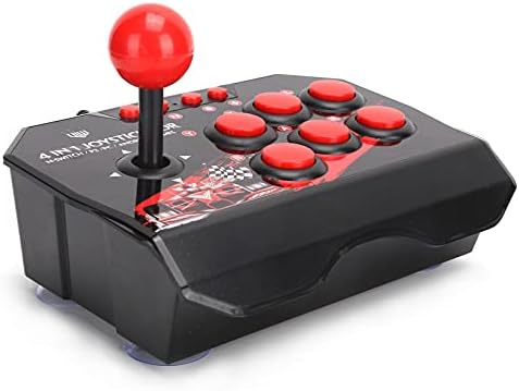 Universal Arcade Fight Stick, con Joystick Esférico de Metal Y 6 ...