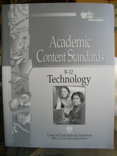 Academic Content Standards K 12 Technology.: Ohio Dept of education ...