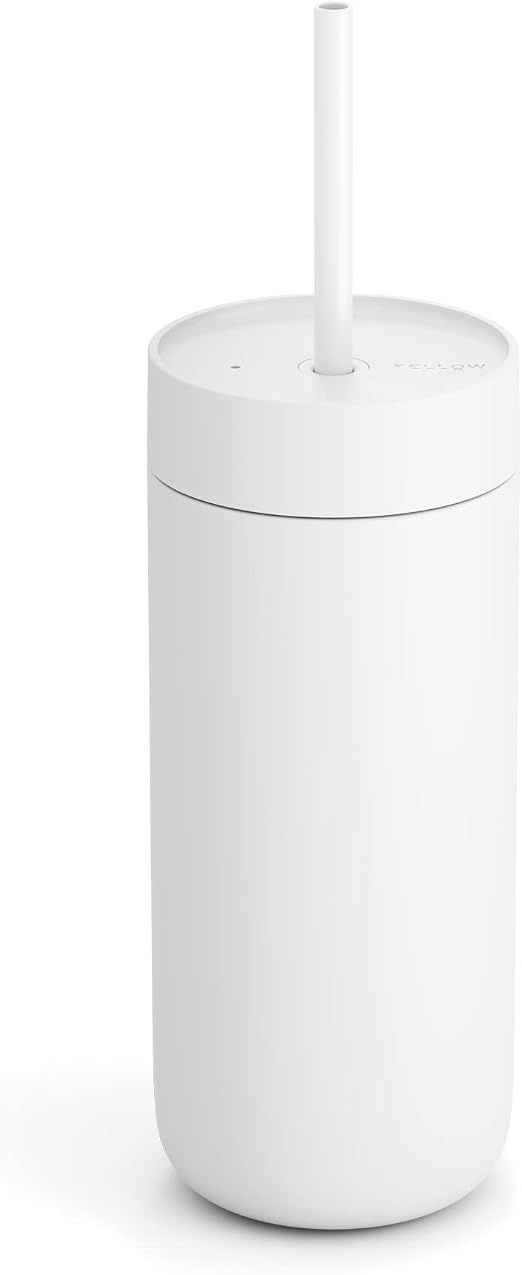 Amazon.com: Fellow 16 oz Carter Cold Tumbler – Spill-Resistant Straw ...