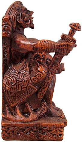 Freyr Statue Norse Gods Wood Carving Altar Heathen Asatru Viking God ...