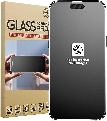Amazon.com: Aenoko Matte Tempered Glass Screen Protector for iPhone 16 ...