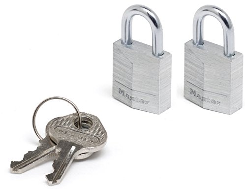 Master Lock Aluminium 20mm Padlock 3-Pin - Keyed Alike x 2 | Amazon ...