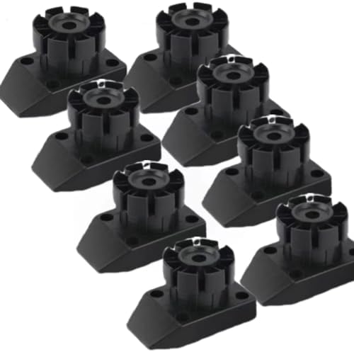 Ikea METOD Legs for Kitchen Cabinet Units, 8 Centimetres, Black ...