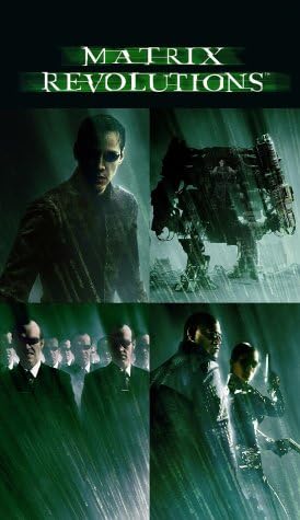 Matrix Revolutions [VHS] : Keanu Reeves, Laurence Fishburne, Carrie ...