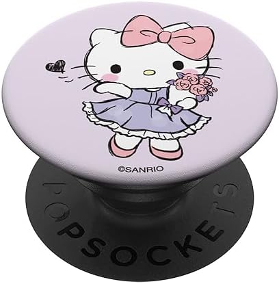 Amazon.com: Hello Kitty Nerd Glasses PopSockets Adhesive PopGrip : Cell ...