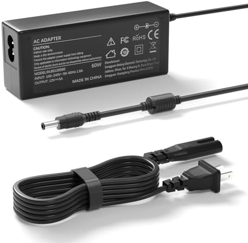 Amazon.com: Replacement for Peloton Exercise Bike Power Cord 12V Power ...