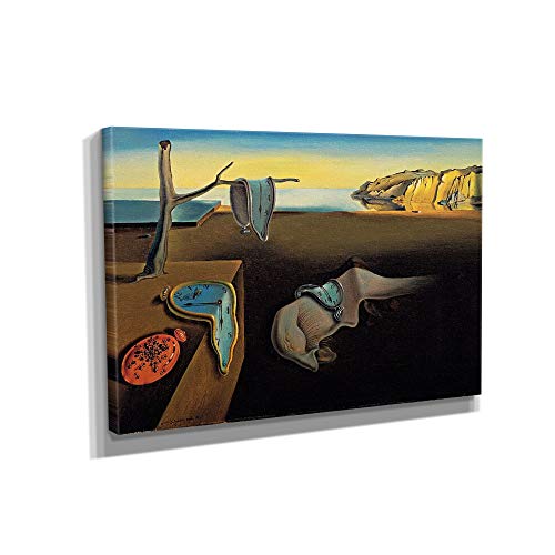 Amazon.com: Salvador Dali - The Persistence Of Memory Canvas Art Wall ...