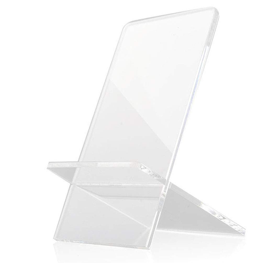 Teensery 1 Pack Clear Acrylic Cross Display Stand Easel Detachable Cell ...