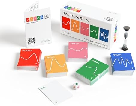 That Sound Game A Noisy Card Game for Weird People, Party Games for ...