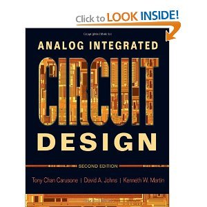 Analog Integrated Circuit Design: David A. Johns: 8588139999997: Amazon ...