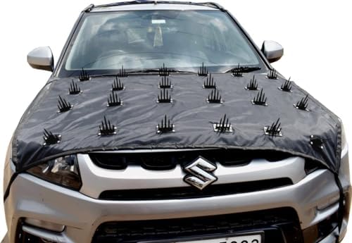 Car Protection Cover Roof/Bonnet (Spikes) For Onlye 1Pcs Universal Size ...