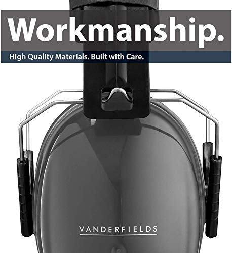 Vanderfields Hearing Protection Ear Muffs for Noise Reduction, - Want ...