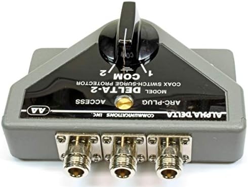 Amazon.com: DELTA-2B Delta-2 Alpha Delta Original 2-Position Coax ...