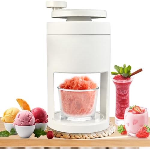 Amazon.com: GOLDGE Portable Ice Shaver & Snow Cone Machine- Premium ...