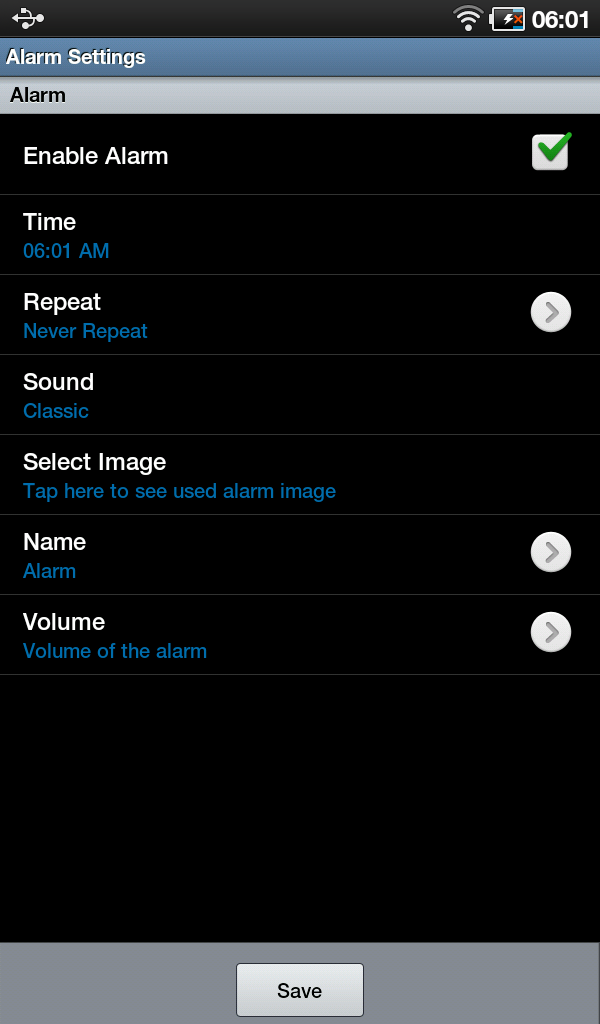 Custom Alarm Clock - App on Amazon Appstore