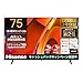 Amazon.co.jp: 【Amazon.co.jp限定】ハイセンス 75V型 75E60N 4K スマート Wチューナー内蔵 ネット動画 液晶 テレビ HDMI2.1 低遅延ゲームモード ...
