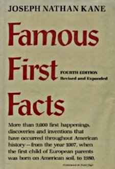 Famous First Facts Third 3rd Edition: Joseph Nathan Kane: Amazon.com: Books