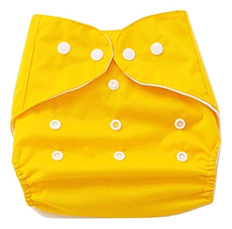Buy Nappy Reusable Baby Washable Cloth Diaper,Yellow_Nappy 111 Online ...