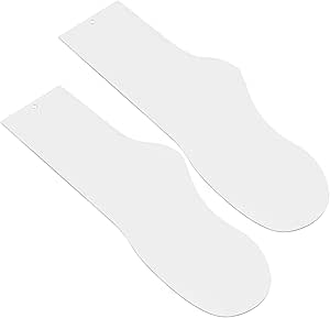 JECOMPRIS 2pcs Sock Display Panel Transparent Hanging Board for Socks ...