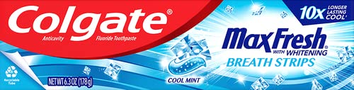 Amazon.com : Colgate Max Fresh with Whitening Toothpaste with Mini ...