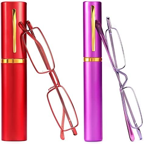 Amazon.com: touk Small Pocket Reading Glasses Blue Light Blocking, Slim ...