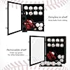 Amazon.com: Baseball Display Case Holder for 20 Balls Wooden Baseball ...
