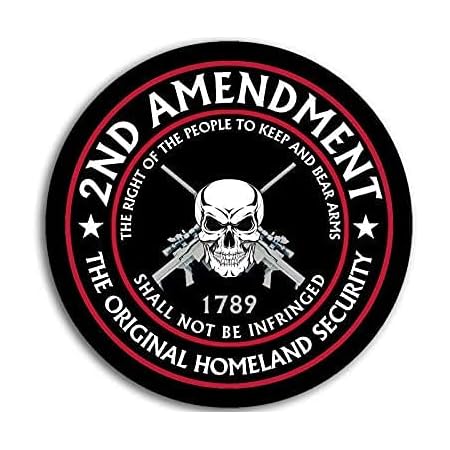 Amazon.com: 5x 2nd Amendment - America's Original Homeland Security ...