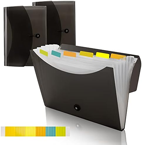 Amazon.com : C-Line 7-Pocket Expanding File, Includes Tabs, Letter Size ...