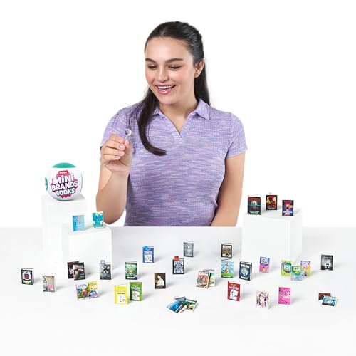 Snapklik.com : Mini Brands Books Capsule By ZURU Real Miniature Book ...